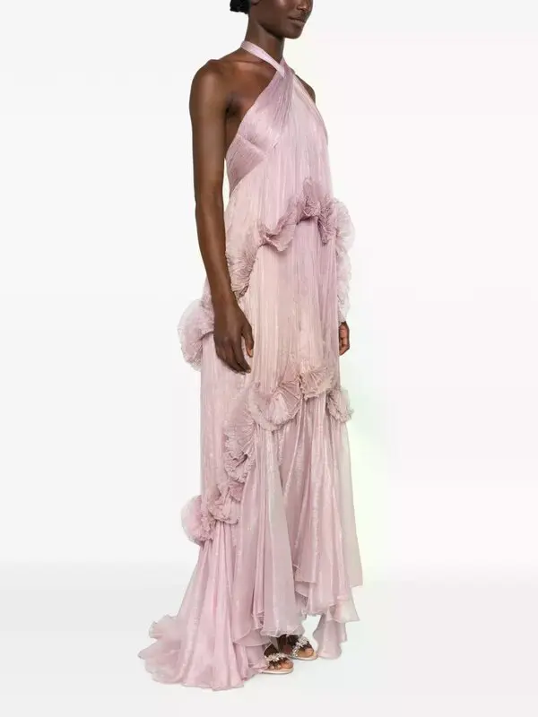MARIA LUCIA HOHAN Zadie Ruffled Maxi Dress