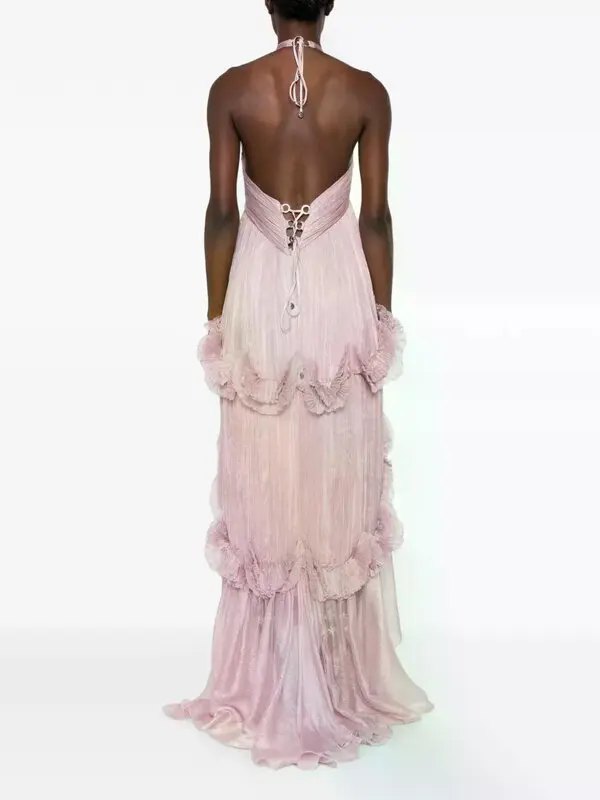 MARIA LUCIA HOHAN Zadie Ruffled Maxi Dress