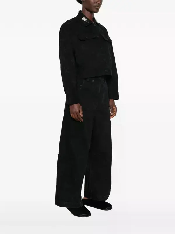 Simone Rocha Collar-embellished Jacket