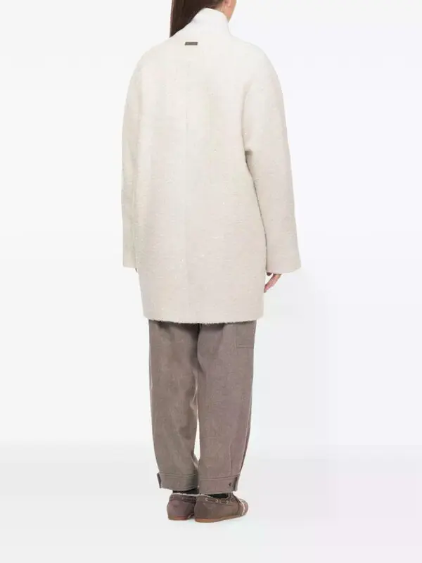 Peserico Sequin-embellished Oversized Coat