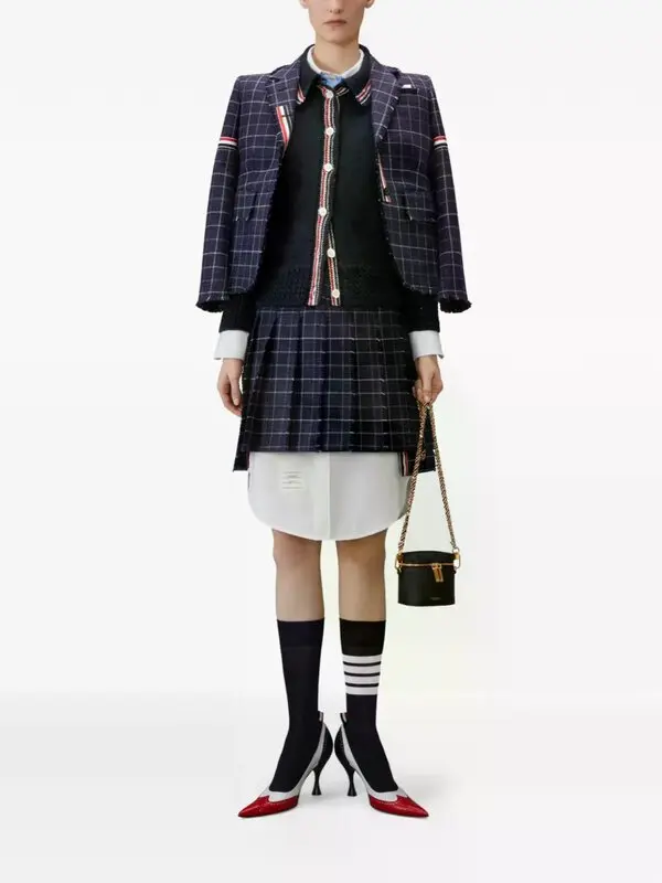 Thom Browne Hector Pointelle-knit Cardigan