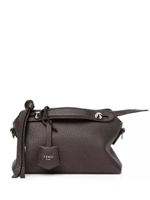 Fendi By The Way Soft Mini Ebony Leather Bag