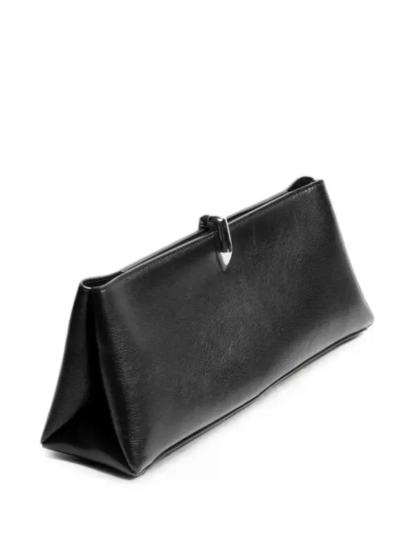 Vera Wang Grained Leather Clutch Bag