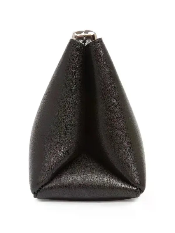 Vera Wang Grained Leather Clutch Bag