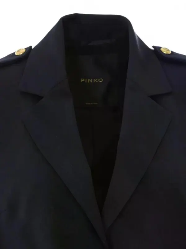 Pinko Epaulette Cropped Jacket