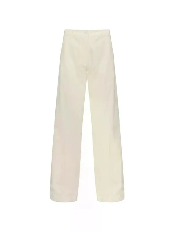 Paul & Shark Corduroy Wide-leg Trousers - Neutrals