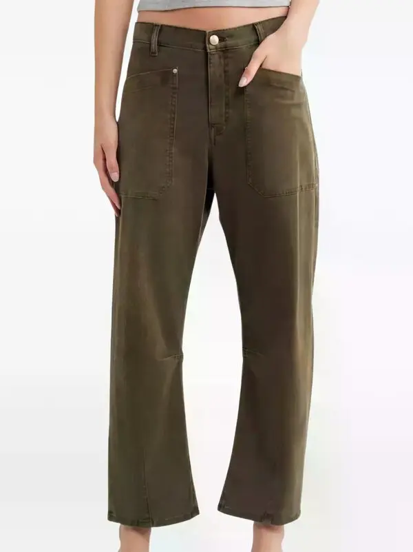 DL1961 Bilie Easy Barrel-leg Trousers