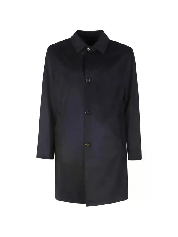 KIRED Reversible Single-breasted Coat - Blue