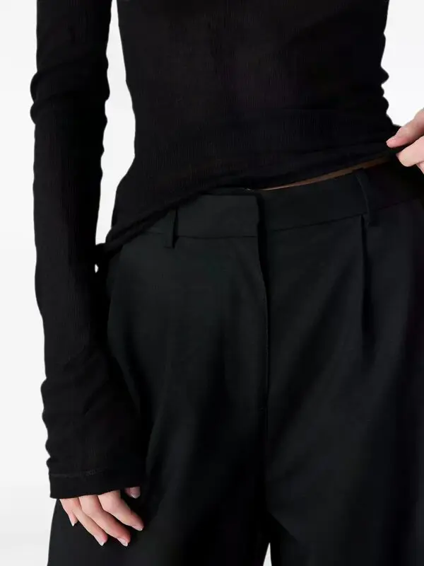 Vera Wang Hudson Pleated Tailored Trousers