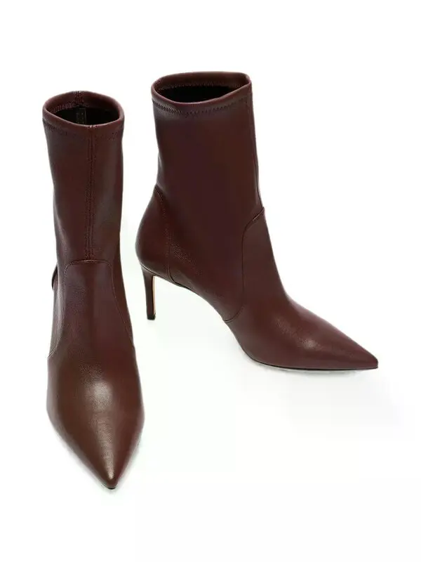 STUART WEITZMAN Power Pointed-toe Ankle Boots