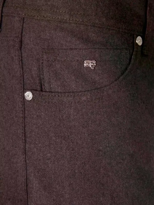 Marco Pescarolo Slim-fit Jeans With Logo Plaque