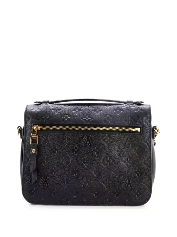 LOUIS VUITTON Pochette Metis Monogram Empreinte Leather Crossbody Bag