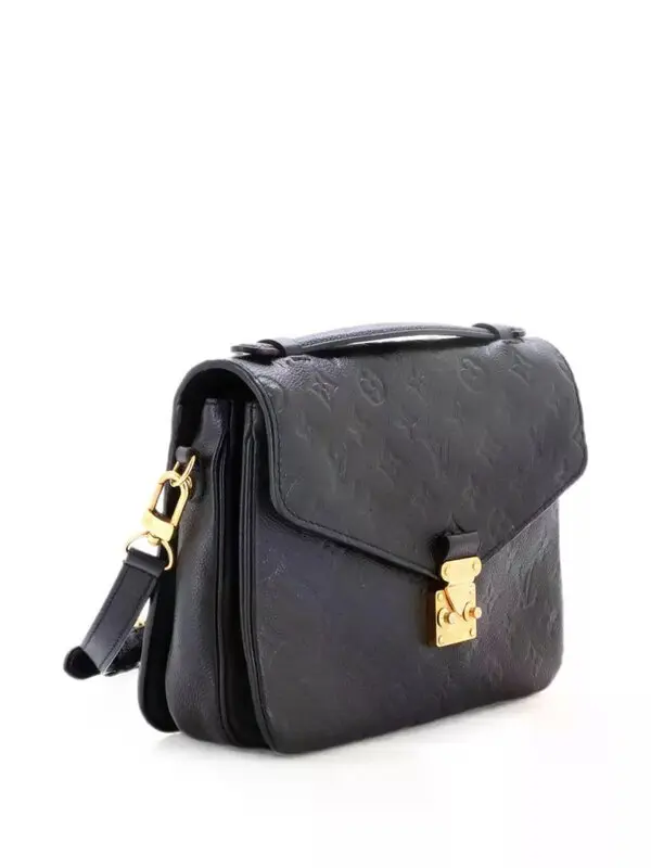 LOUIS VUITTON Pochette Metis Monogram Empreinte Leather Crossbody Bag