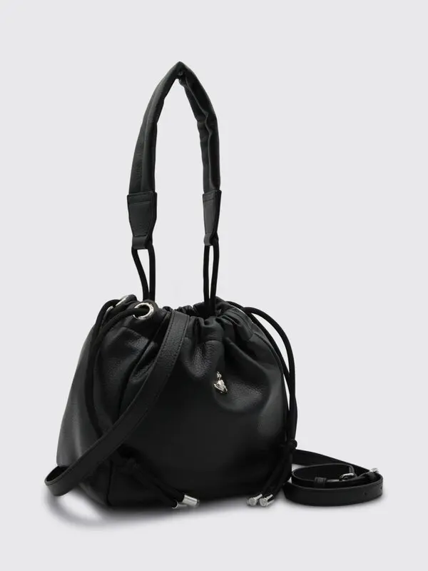 VIVIENNE WESTWOOD Hilary Grained Faux Leather Bag