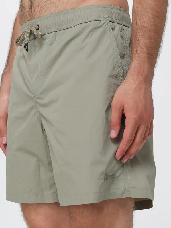Herno Polyamide Swim Shorts With Elasticated Drawstring Waistband