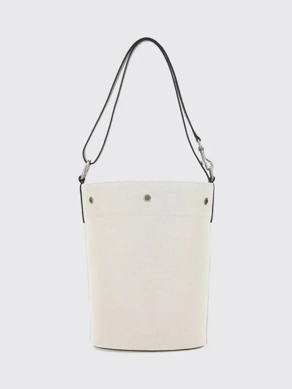 Saint Laurent Rive Gauche Linen Bucket Bag