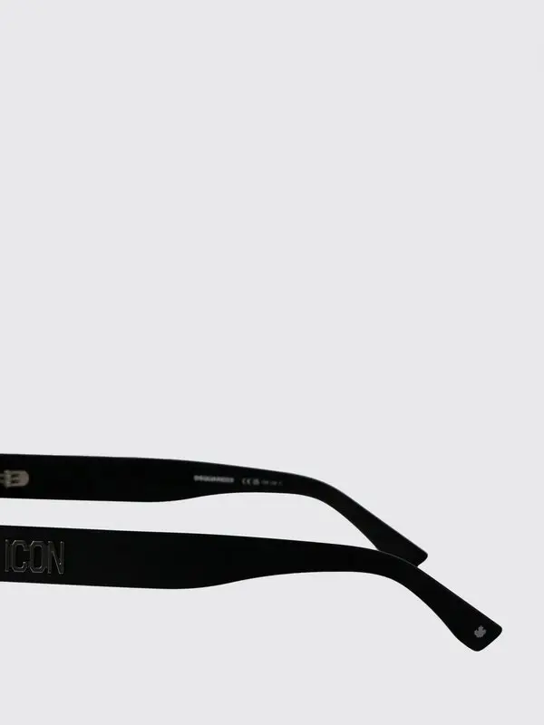 Dsquared2 Icon Rectangular Acetate Sunglasses With Applied Logo
