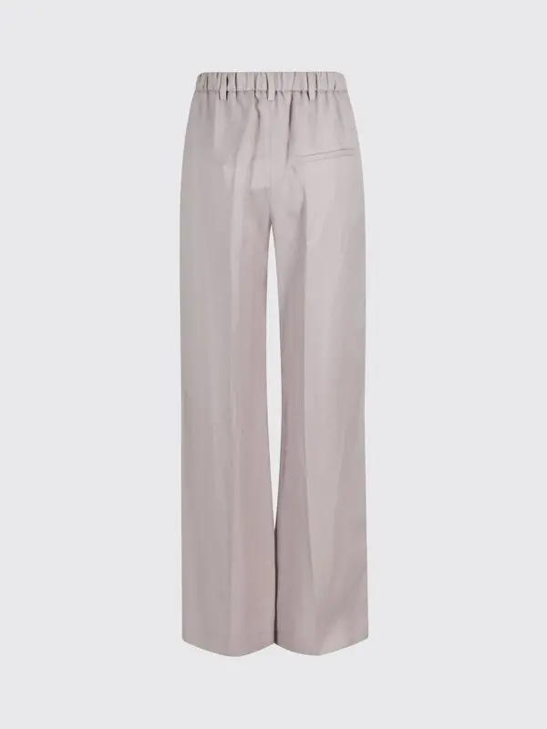 TELA High-waisted Wide-leg Pants In Linen Blend