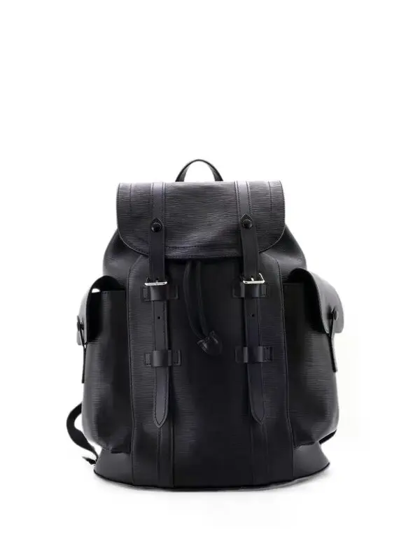 LOUIS VUITTON Christopher Epi Leather Pm Backpack - Black