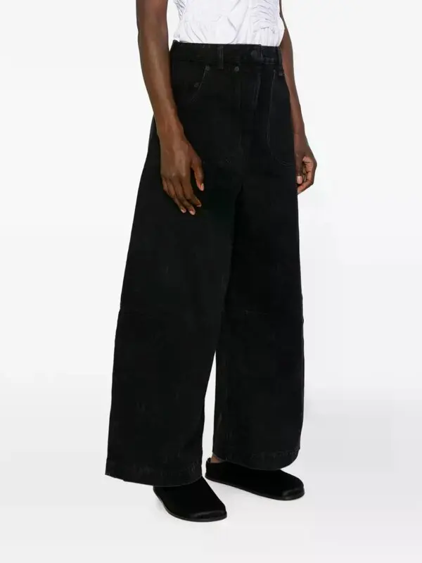 Simone Rocha Logo-patch Jeans