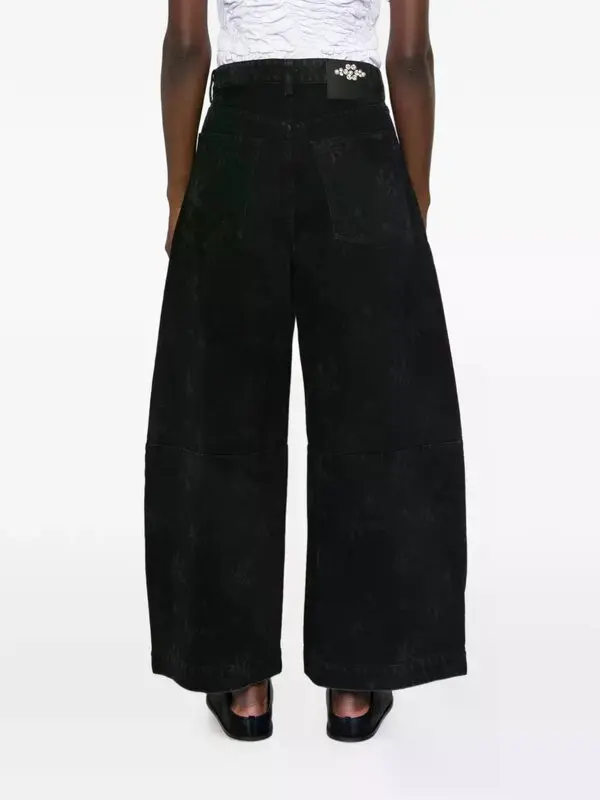 Simone Rocha Logo-patch Jeans
