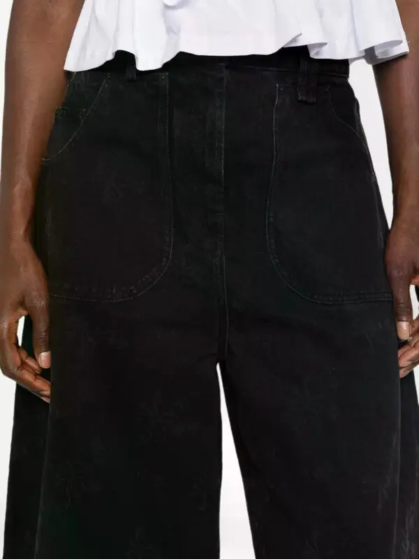 Simone Rocha Logo-patch Jeans