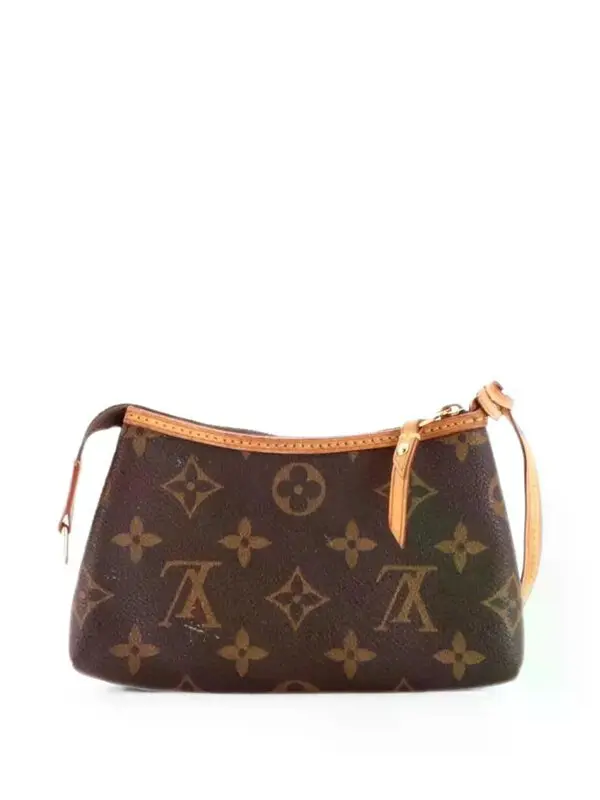 LOUIS VUITTON Delightful Pochette Monogram Canvas Mini Clutch Bag