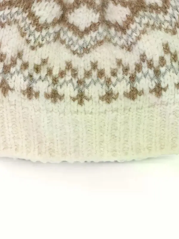 Peserico Bead-embellished Beanie Hat