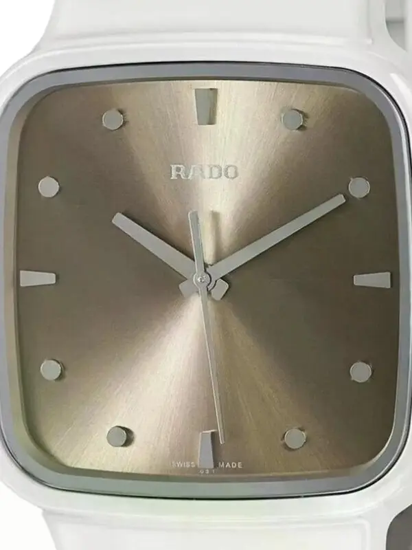 RADO Ceramic Bracelet Watch With Brown Dial - Grey