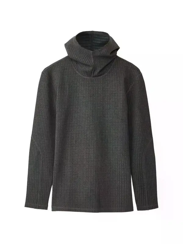 Liam Hodges Pinstripe-pattern Hoodie