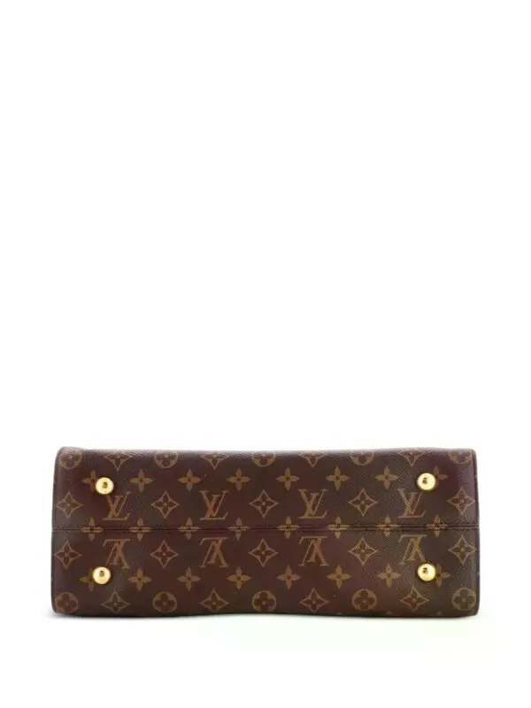 LOUIS VUITTON Monogram Canvas Tuileries Leather Satchel