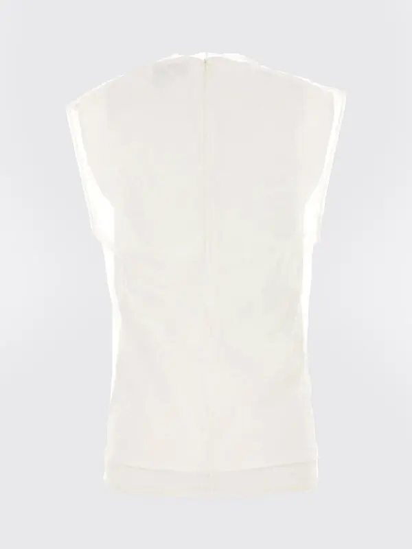 Sportmax Printed Tulle Top