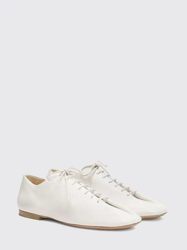 LEMAIRE Souris Leather Derby Shoes - White