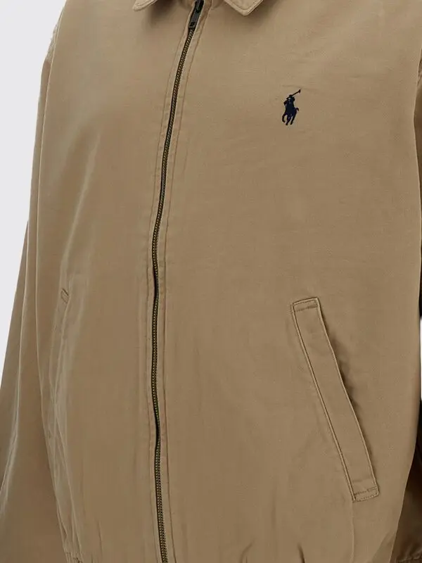 Polo Ralph Lauren Cotton Shirt Jacket With Embroidered Logo