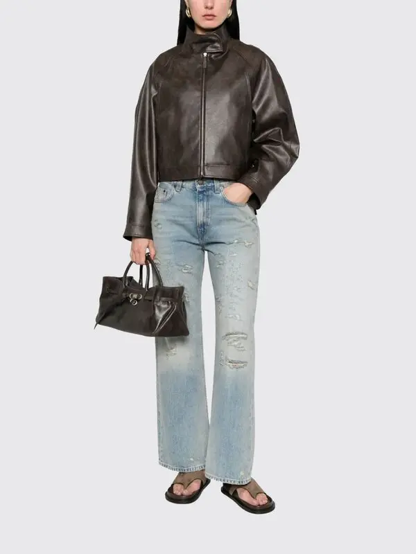 LOW CLASSIC Faux Leather Jacket