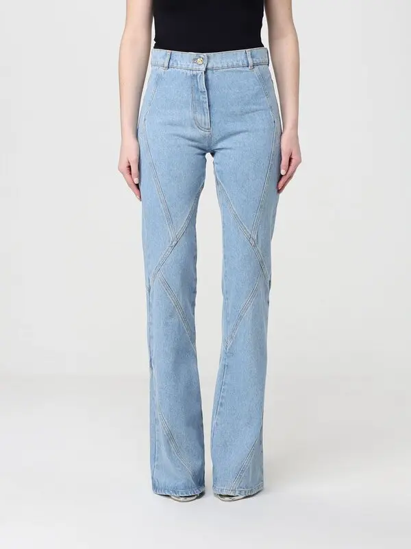 Nina Ricci Flared Cotton Jeans