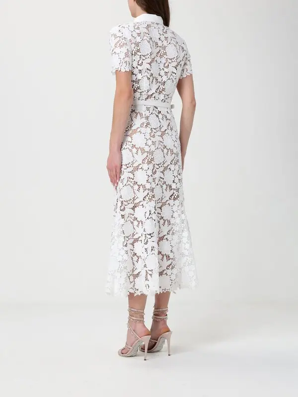 SELF-PORTRAIT Lace Chemisier Dress