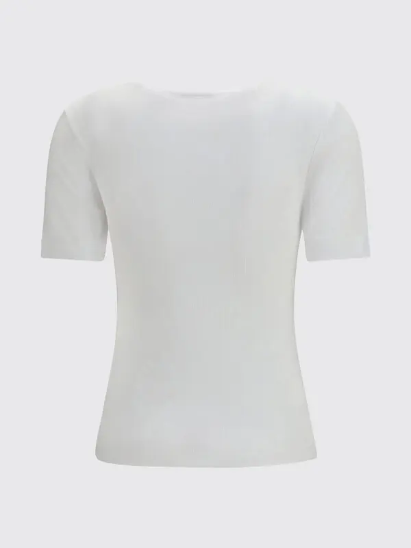 GANNI Organic Cotton T-shirt - White