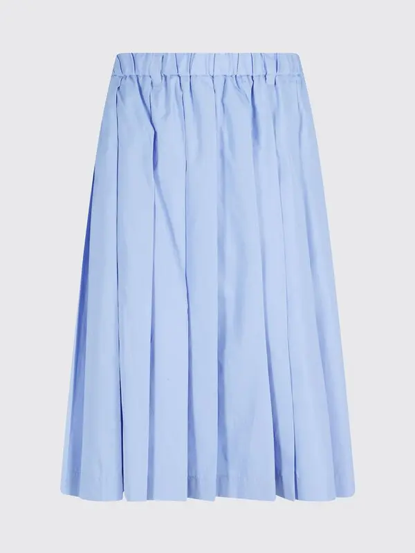 Aspesi Cotton Pleated Skirt