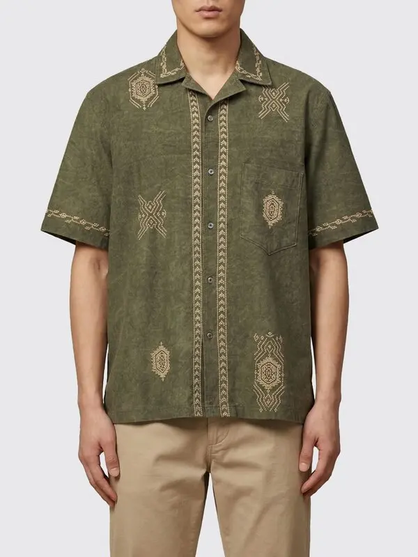 Isabel Marant Étoile Zekim Embroidered Cotton Shirt