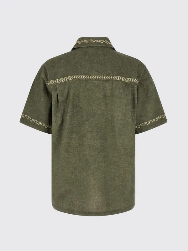 Isabel Marant Étoile Zekim Embroidered Cotton Shirt