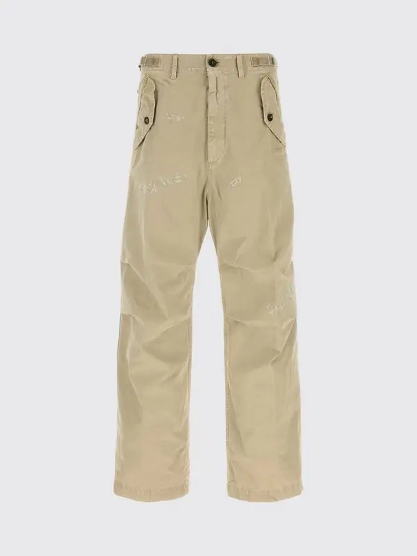 Dsquared2 Cotton Wide Leg Trousers