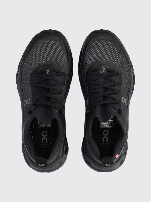 On Cloudtilt Moon Recycled Mesh Sneakers - Black