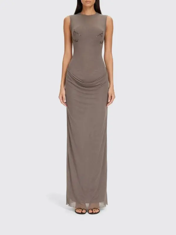 JEAN PAUL GAULTIER Long Dress In Stretch Jersey