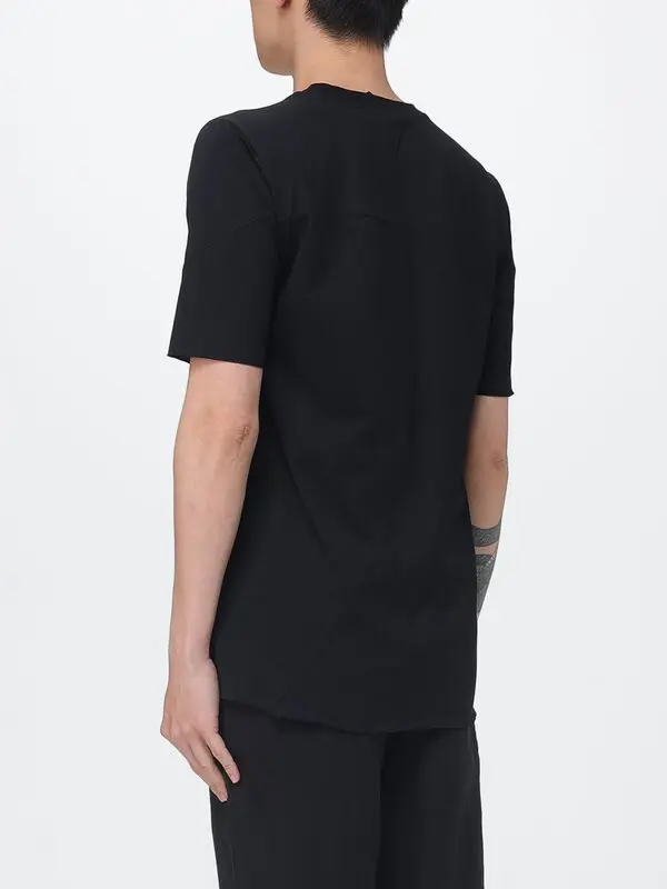 THOM KROM Cotton T-shirt With Contrast Stitching