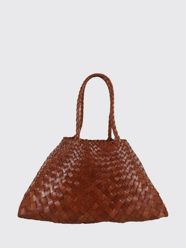 Dragon Diffusion Santa Croce Big Woven Leather Bag