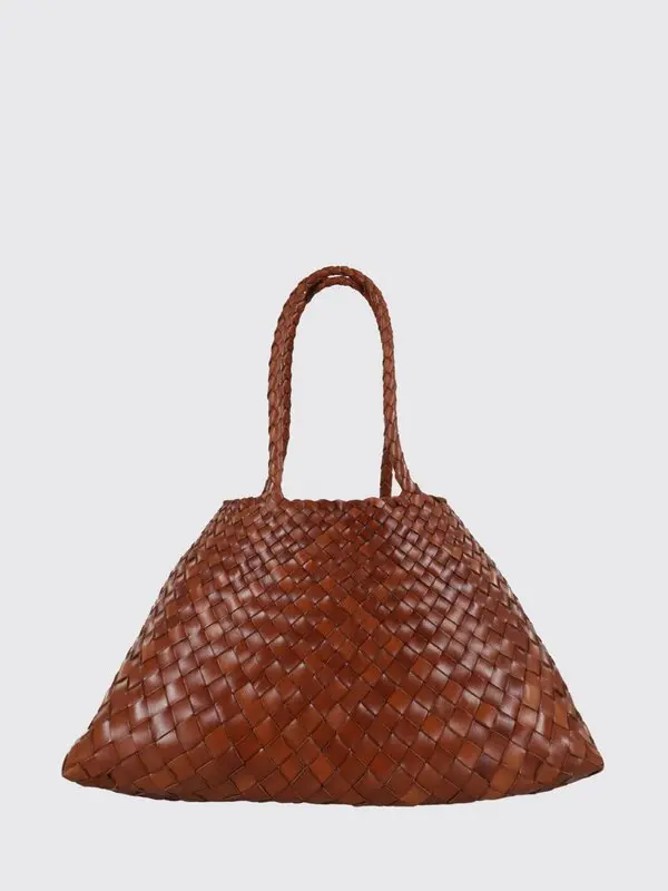 Dragon Diffusion Santa Croce Big Woven Leather Bag