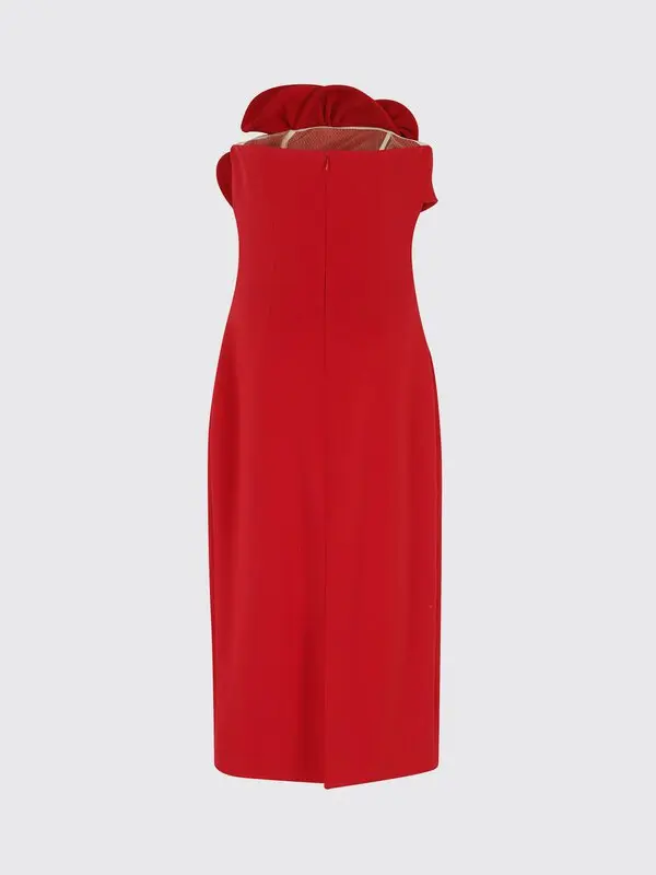Magda Butrym Wool Blend Midi Dress