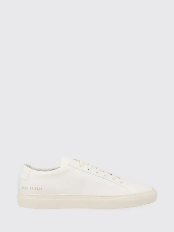 COMMON PROJECTS Achilles Two-tone Smooth Leather Low-top Sneakers