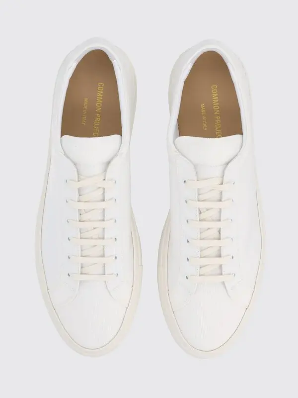 COMMON PROJECTS Achilles Two-tone Smooth Leather Low-top Sneakers